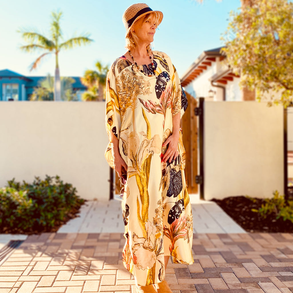 Caftan Brianna — Cool, breezy, comfortable & slimming style! – Primo ...